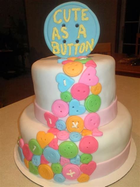 Cake It From Me Cute As A Button Cake