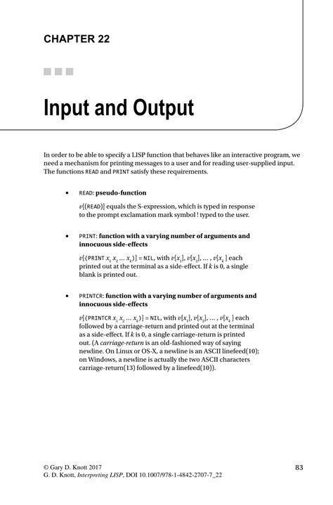 PDF Input And Output