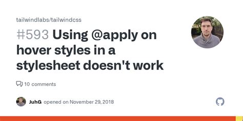 Using Apply On Hover Styles In A Stylesheet Doesnt Work · Issue 593