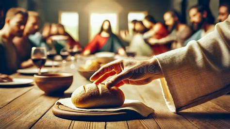 Jesus Breaking Bread Stock Illustrations 15 Jesus Breaking Bread