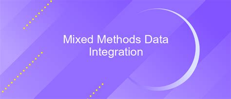 Mixed Methods Data Integration Apix Drive