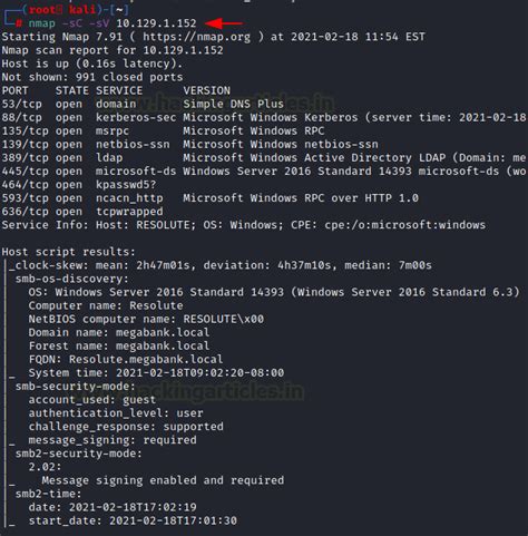 Resolute HackTheBox Walkthrough Hacking Articles