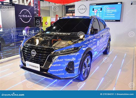 Nissan Kicks E Power At Transsport Show In Pasay Philippines Editorial