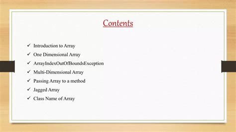 Lecture 7 Arrays Pptx