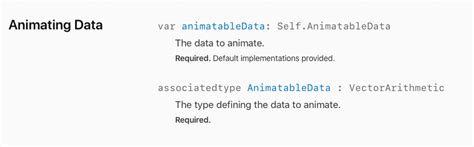 Swiftui Why Am I Not Required To Implement Animatables Protocol Required Property Stack