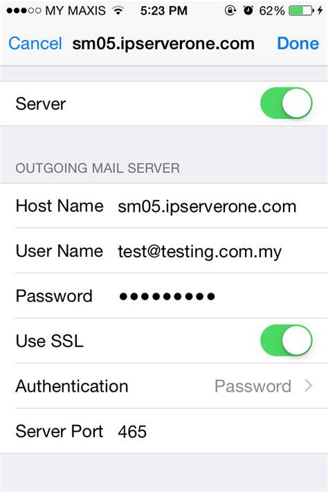 How To Configure Smartermail Email In IPhone Device IPSERVERONE