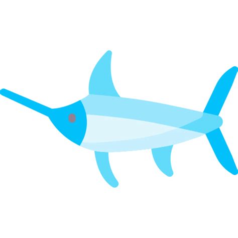 Icono De Pez Espada Special Flat