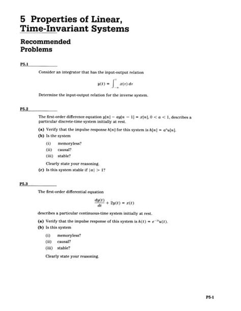 Convolution Problems Pdf
