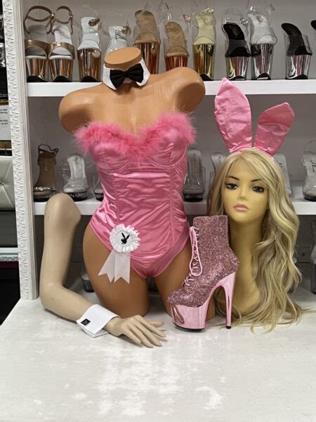 Hot Pink Bunny Costume Pleasure Zone