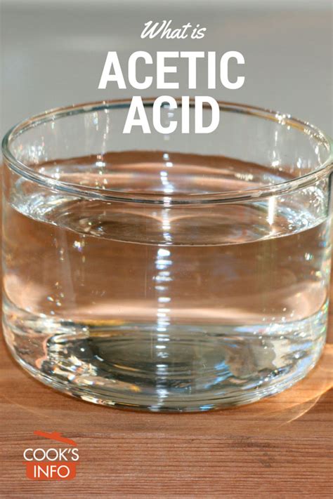 Acetic Acid Cooksinfo