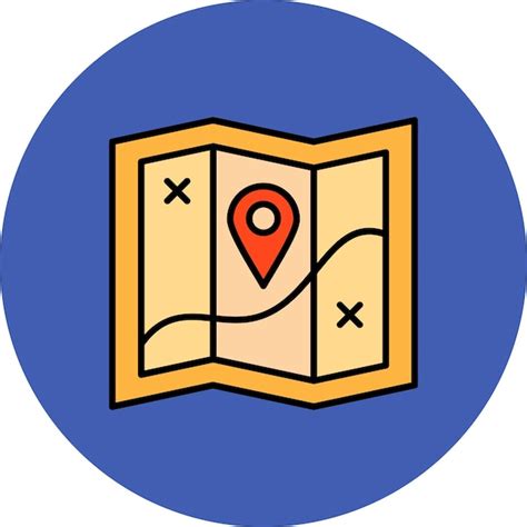 Premium Vector Map Icon