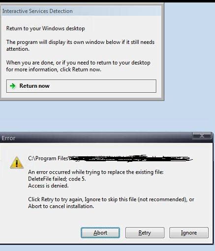 Windows Inno Setup Postpone Locked File Replacing To The Next Restart