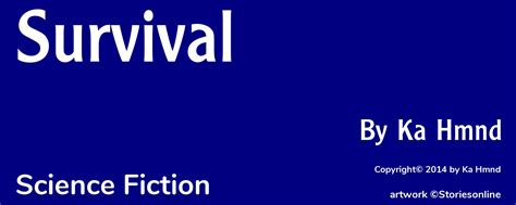 Survival Science Fiction Sex Story