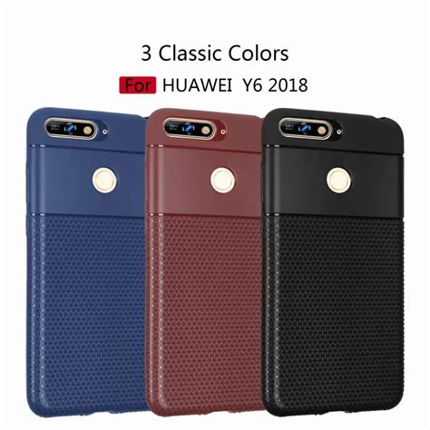 For Huawei Y Case Luxury Soft Silicone Shockproof Thin Protective Back Cover Case For