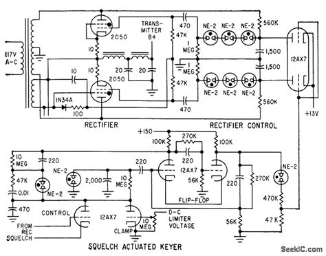 Squelchactuatedmobilerepeater Powersupplycircuit Circuit