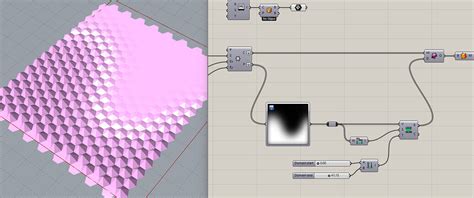 Fading Grasshopper Hexagonal Texture Grasshopper Mcneel Forum