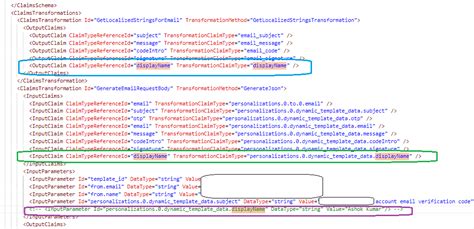 Azure B2c Send Grid Populate Name In The Custom Template Microsoft Qanda