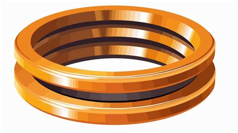 Metal Spring Vector Drawing Professional Isolated Flat Design Premium Ai Generated Vector