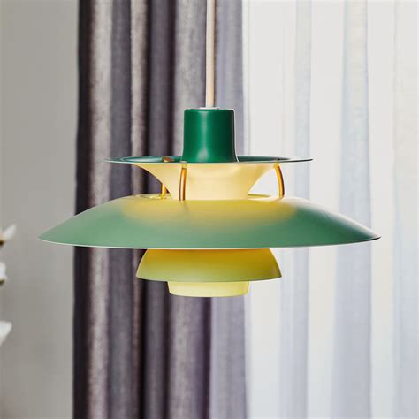 Louis Poulsen Ph 5 Mini Lámpara Colgante Verde Lamparaes