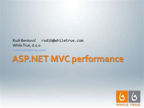 Aspnet Mvc Performance Pptx