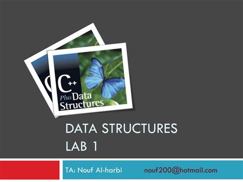 Ppt Data Structures Lab 1 Powerpoint Presentation Free Download Id