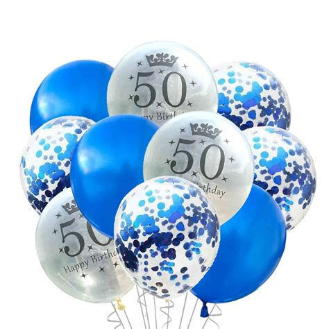 Navy Happy Birthday Balloon Etsy