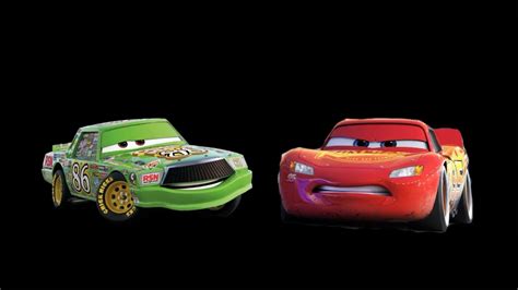 Cars The Big Reveal Lightning Mcqueen And Chick Hicks Brandonjones
