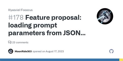 Feature Proposal Loading Prompt Parameters From Json Or Png File · Issue 178 · Lllyasviel
