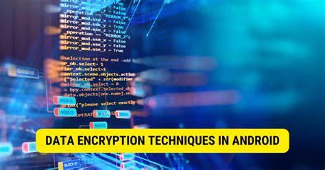 How To Encrypt Data Programmatically In Android Blog