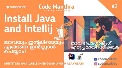 2 Java Environment Setup Install Jdk And Intellij Idea Malayalam Java Tutorial Install Java