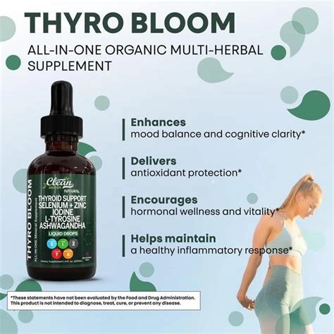 Advanced Thyroid Support Supplement ﻿60ml With Iodine Selenium Zinc Liquid Drops £8 00 Picclick Uk