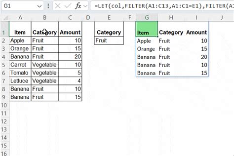 How To Apply Nested Column And Row Filters In Excel