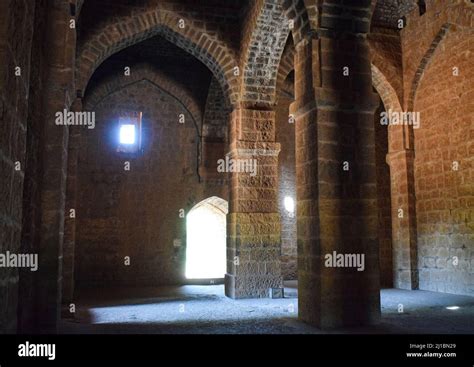 Inside View Of Ancient Historical Panhala Fort At Panhala Kolhapur