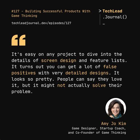 Tech Lead Journal On Linkedin Beware Of Using Detailed Screen Designs When Validating Our Ideas