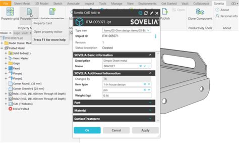 Sheet Metal Creating The Dxf Flat Pattern As A Secondary File Workflows