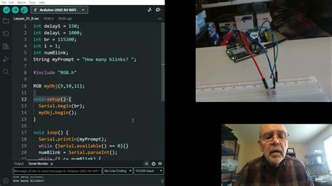 Paul Mcwhorter Arduino Uno R4 Wifi Lesson 21 Youtube