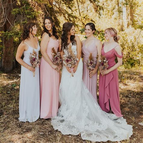 Blush Pink Bridesmaid Dresses Davids Bridal Dresses Images