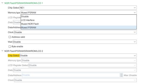 solved expanding sram on stm32h723vgh6 stmicroelectronics community