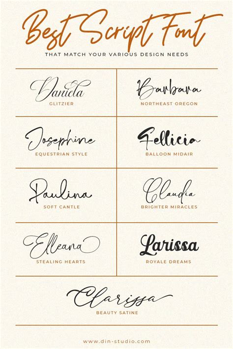 Discover The Beauty Of Script Fonts