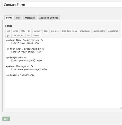 How To Use Contact Form 7