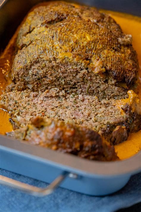 Hackbraten Aus Dem Ofen Einfaches Familienrezept Mit Sauce