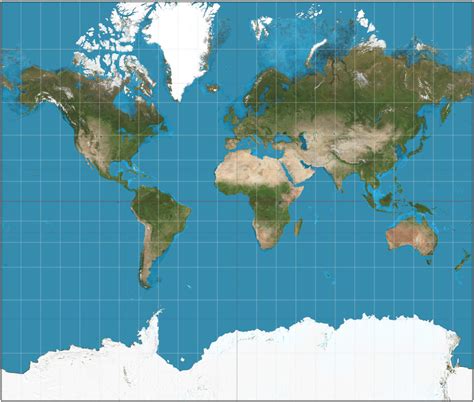 The 6 Main Types Of World Map Projections