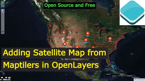 How To Add Satellite Map From Maptiler To Openlayers Map Youtube