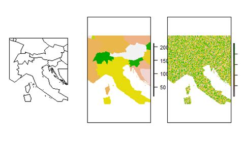 R Crop A Rasterlayer With A Spatialpolygondataframe Stack Overflow
