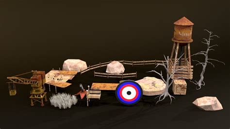 Warzone Environment Bundle 3d Model Turbosquid 1953173