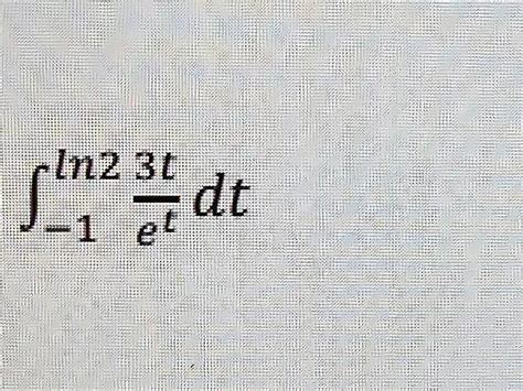 Solved Solve Each Of The Following Using Integration Chegg Com