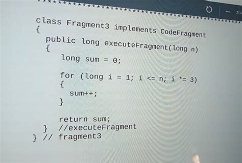 Solved Compute Tight Big O Estimates For The Time Complexity