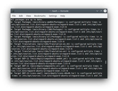 Apt Giving Configured Multiple Times Errors With Every Update Rpivpn