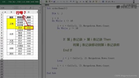 vba合并单元格，mergearea 属性，unmerge 方法，多表合并，拆分 vba 合并单元格 csdn博客