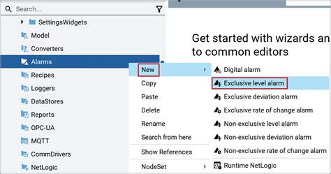 Add Alarms And Events To A Factorytalk Optix Connector
